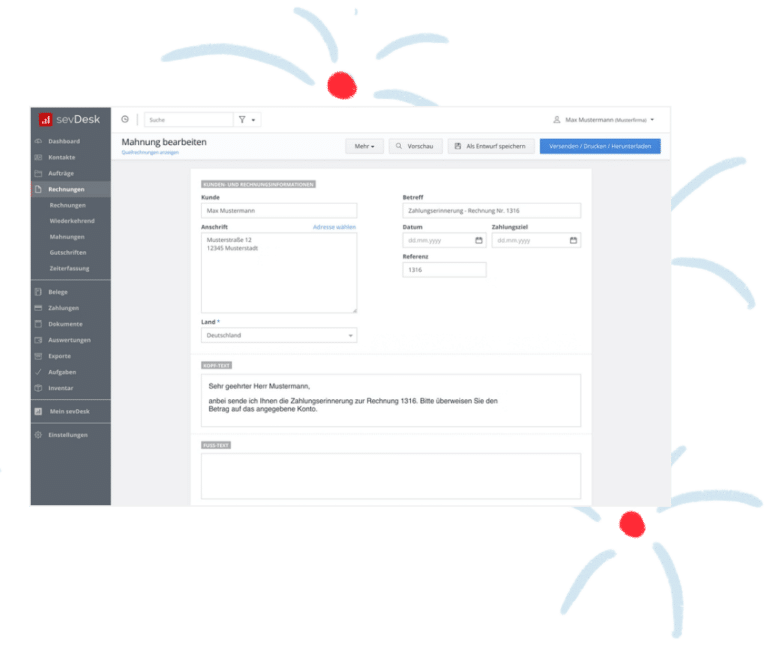 sevDesk - Integration für dein Reporting